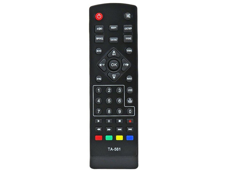 Пульт для ресивера DVB-T2 Barton TA-561