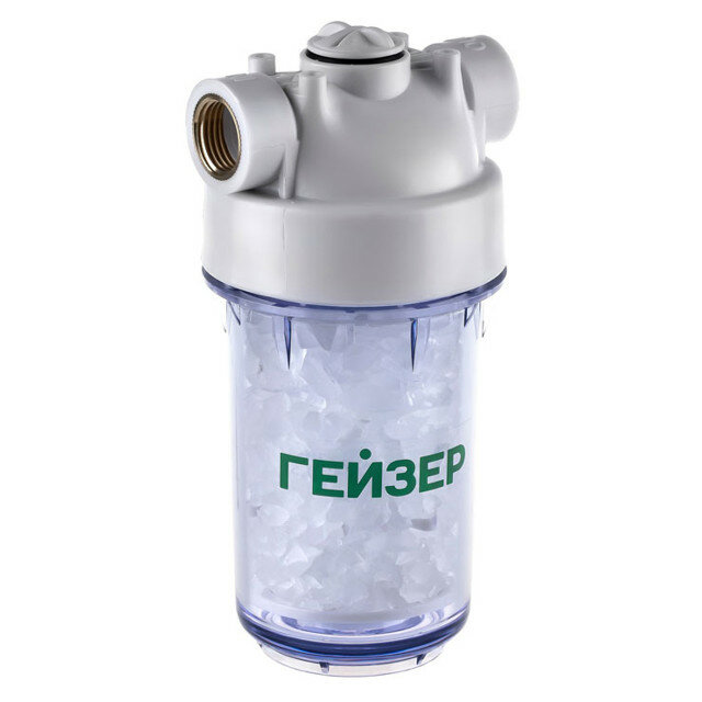 ГЕЙЗЕР Фильтр от накипи ПФД 1/2 пластик практичный для водонагревателя бытовой техники