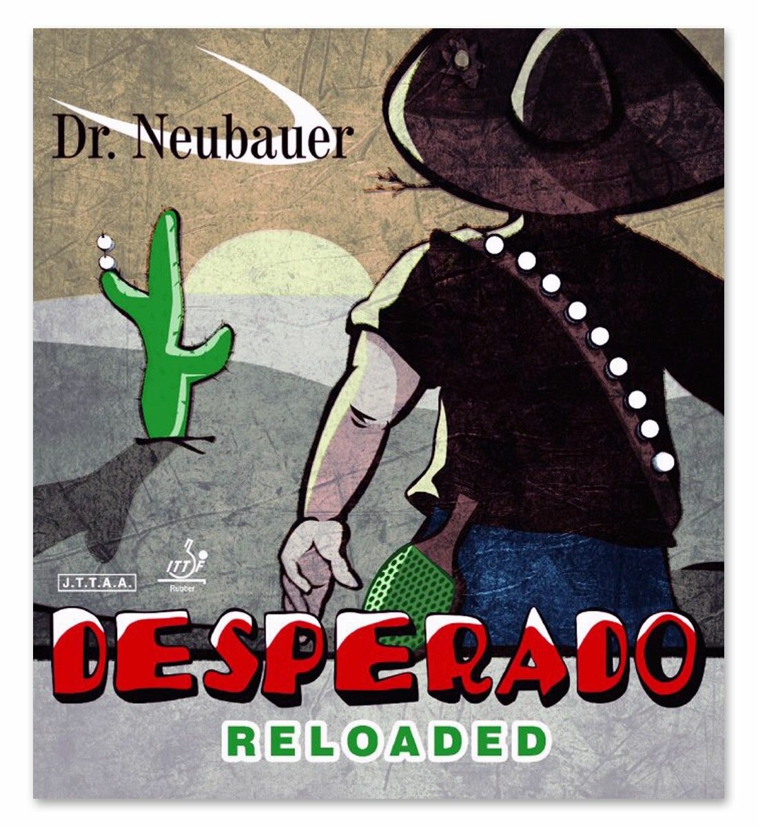 Накладка для ракетки Dr.Neubauer Desperado Reloaded 0.6 black