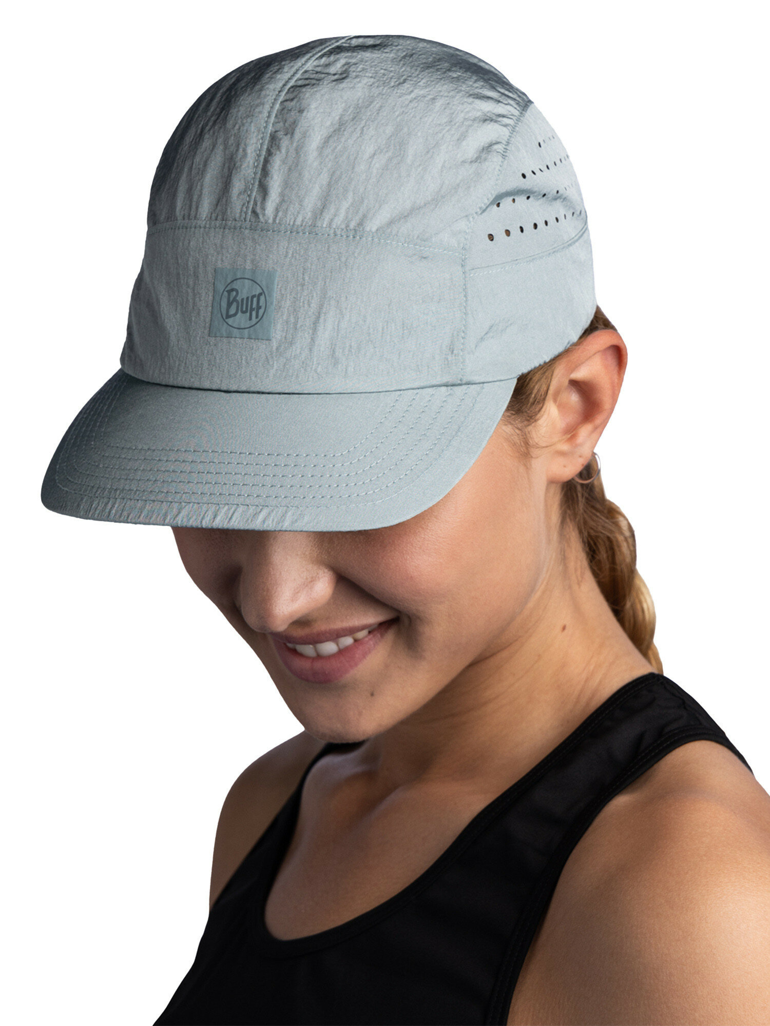 Кепка Buff Speed cap для взрослых и детей, размер L/XL, голубой — фото 1