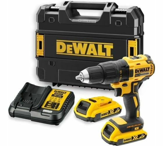 Бесщеточная дрель-шуруповерт Dewalt 18.0 В XR DCD7771D2