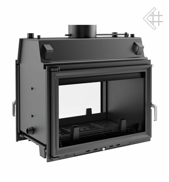 Топка с водяным контуром Kratki OLIWIA/T/PW/22/W, сталь, черный, 69,9x45,7x53 см.