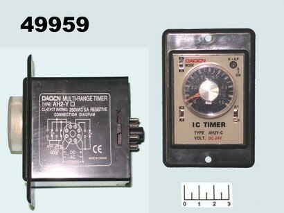 Реле =24V AH2-YC 1мин-10час