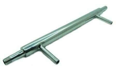 Холодильник дополнительный 25*2 см с выходом на узел отбора под 1/4, штуцера 10 мм