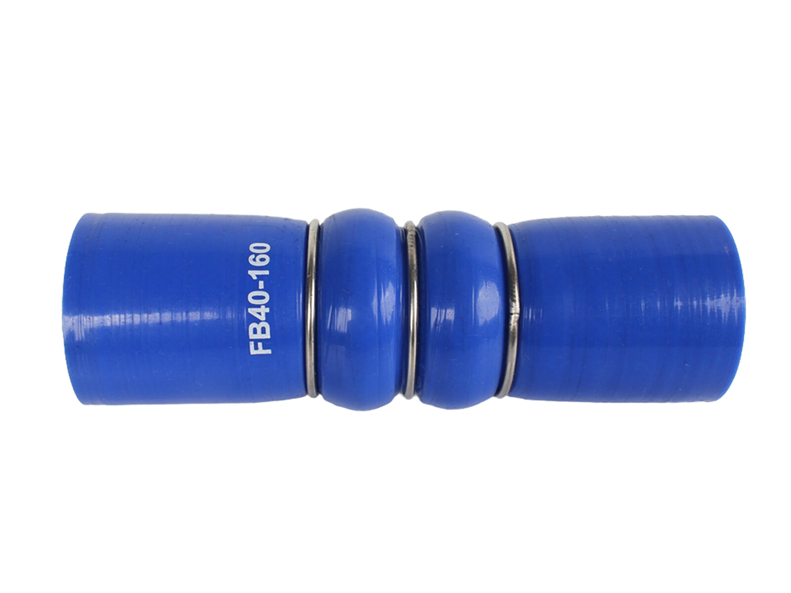 Патрубок d=40мм L=160мм прямой гофрирован d=40мм L=160мм