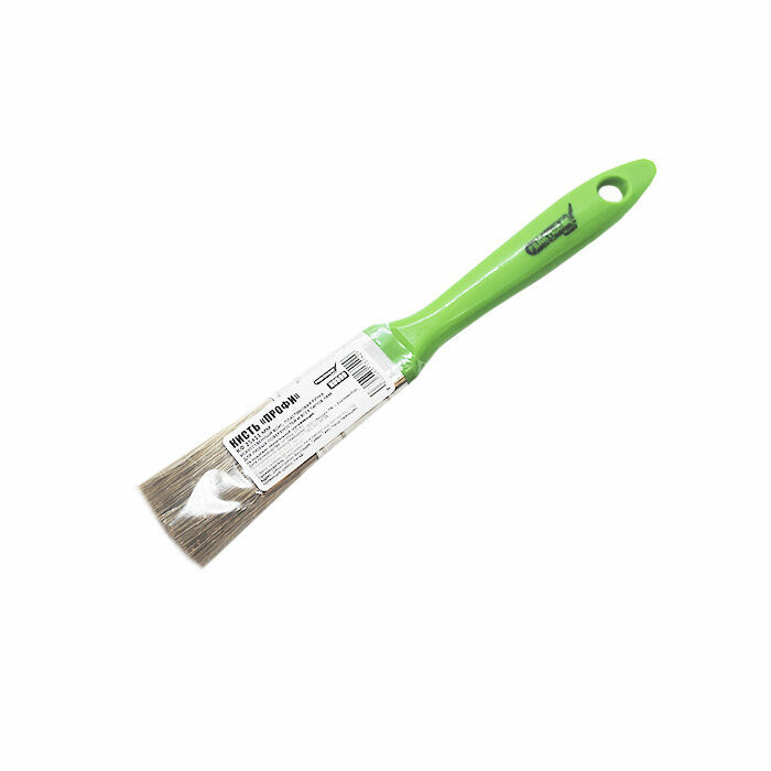 Кисть флейцевая 'Профи' КФ- 25*11 искусственный ворс, пластиковая ручка 'PRAKTISCHE HOME'