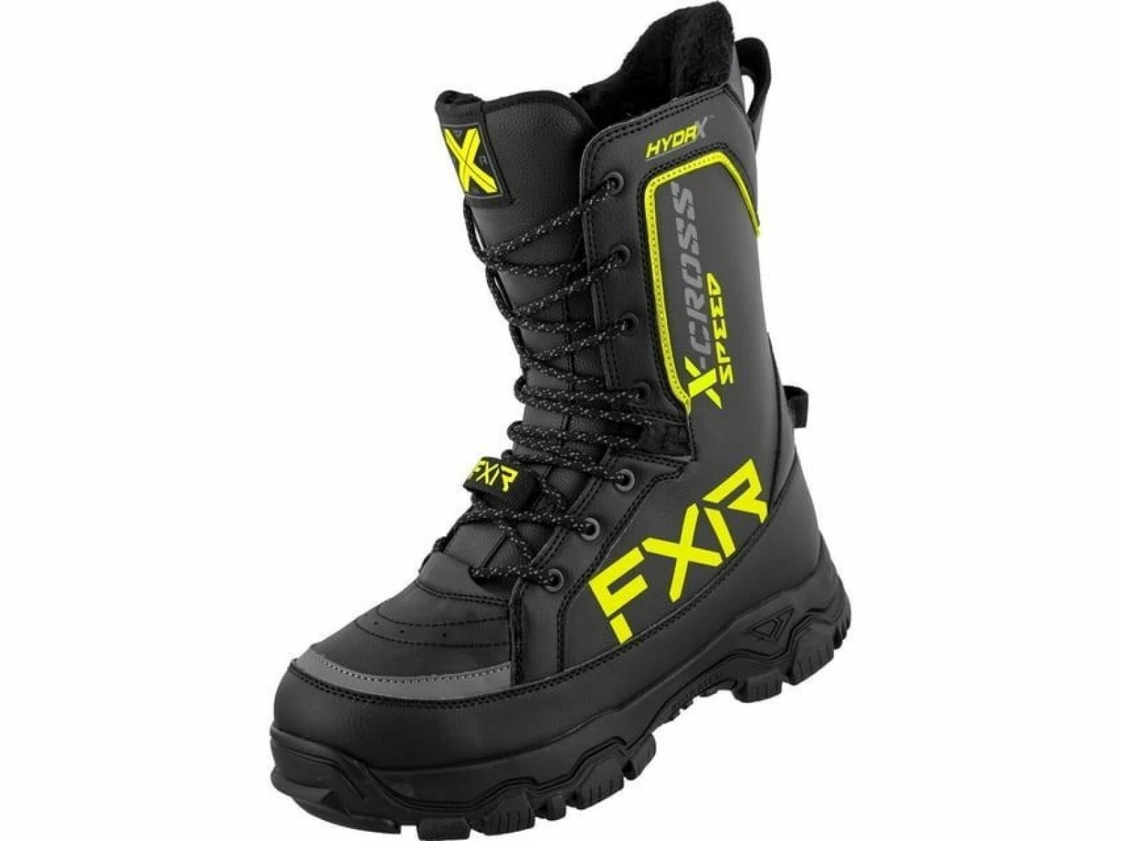 Снегоходные ботинки FXR X-Cross Speed Boot 23 Black/HiVis, 44