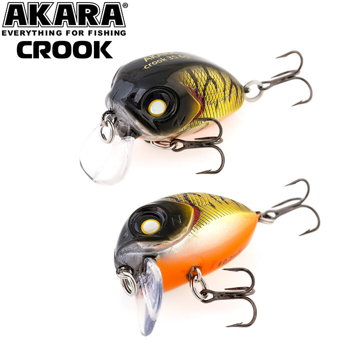 Воблер Akara Crook 35F 6 гр. (1/5 oz 1,4 in) A112