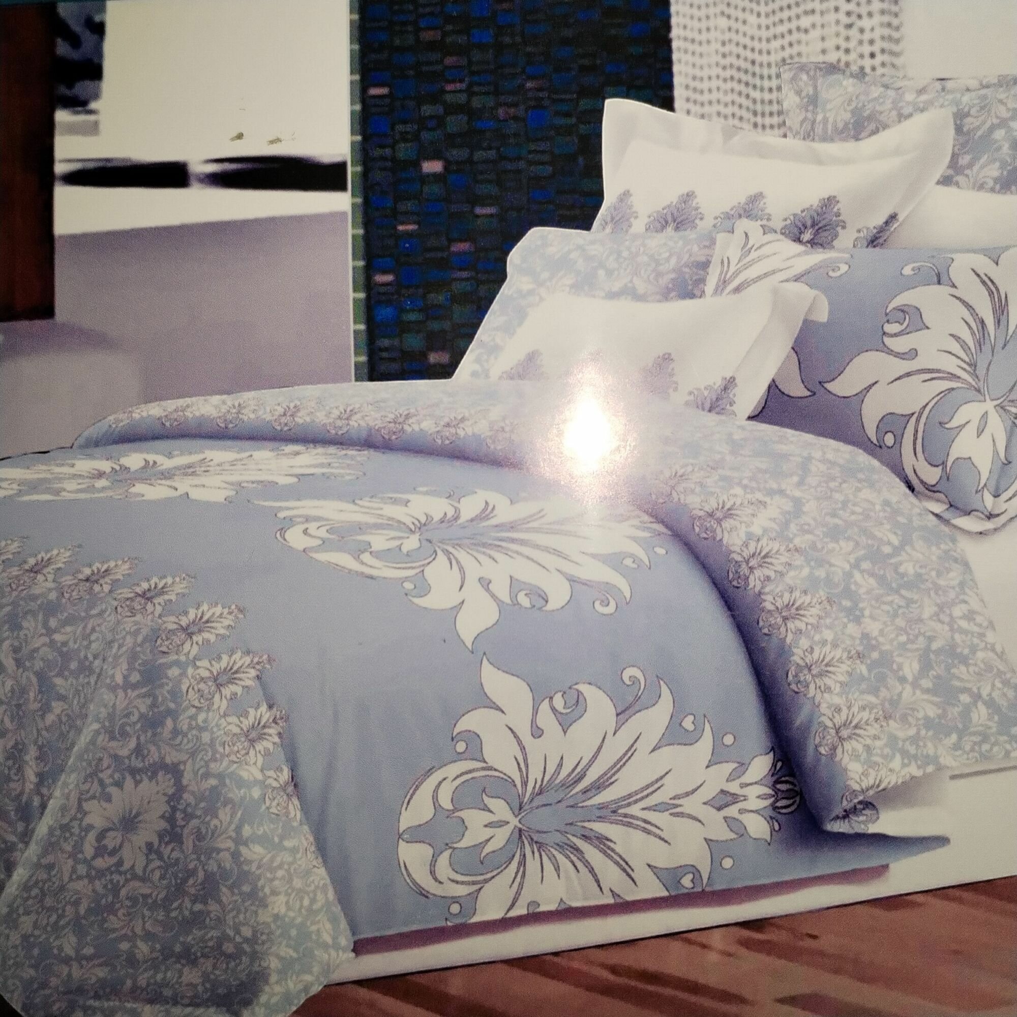 Комплект постельного белья евро