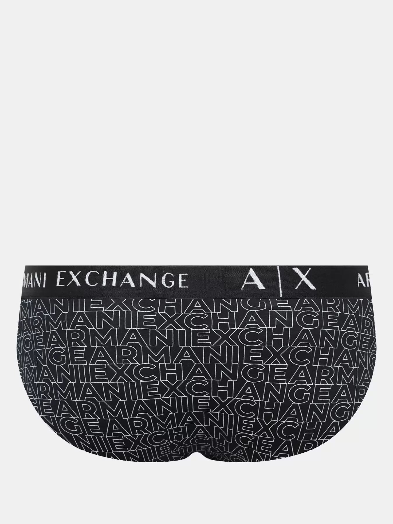 Трусы Armani Exchange, размер M, черно-белый — фото 1