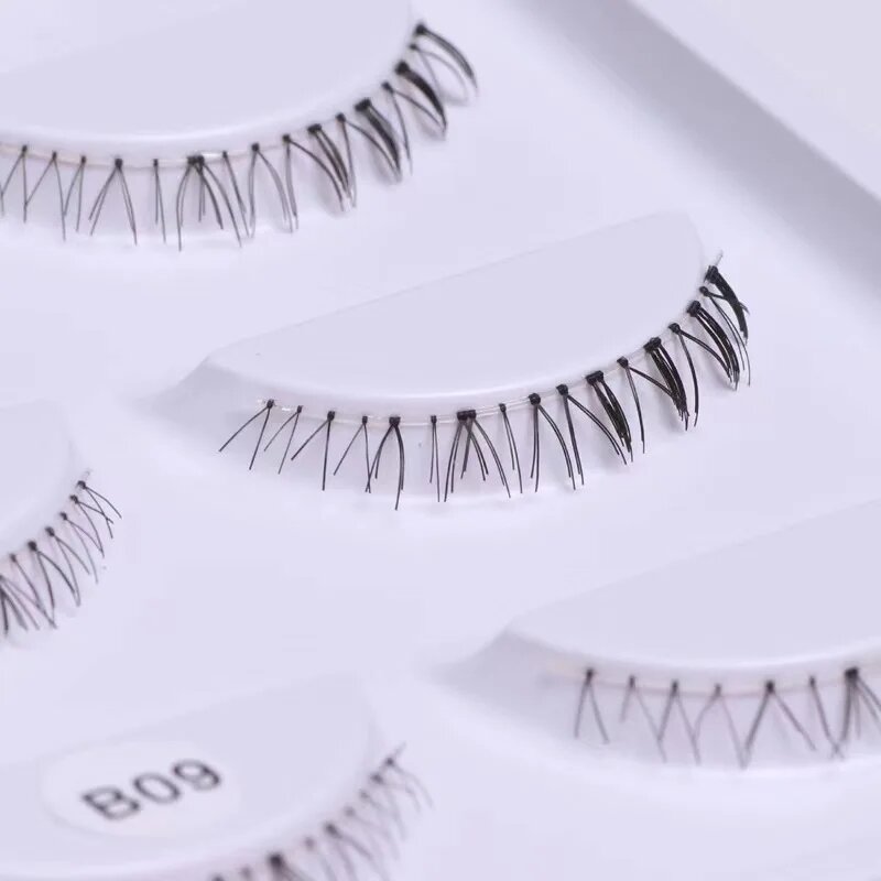 5 пар нижних ресниц, цвет 5Pairs-B09