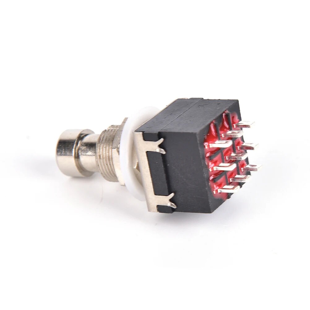Металлический переключатель Guitar Foot Switch 9-контактный True Bypass