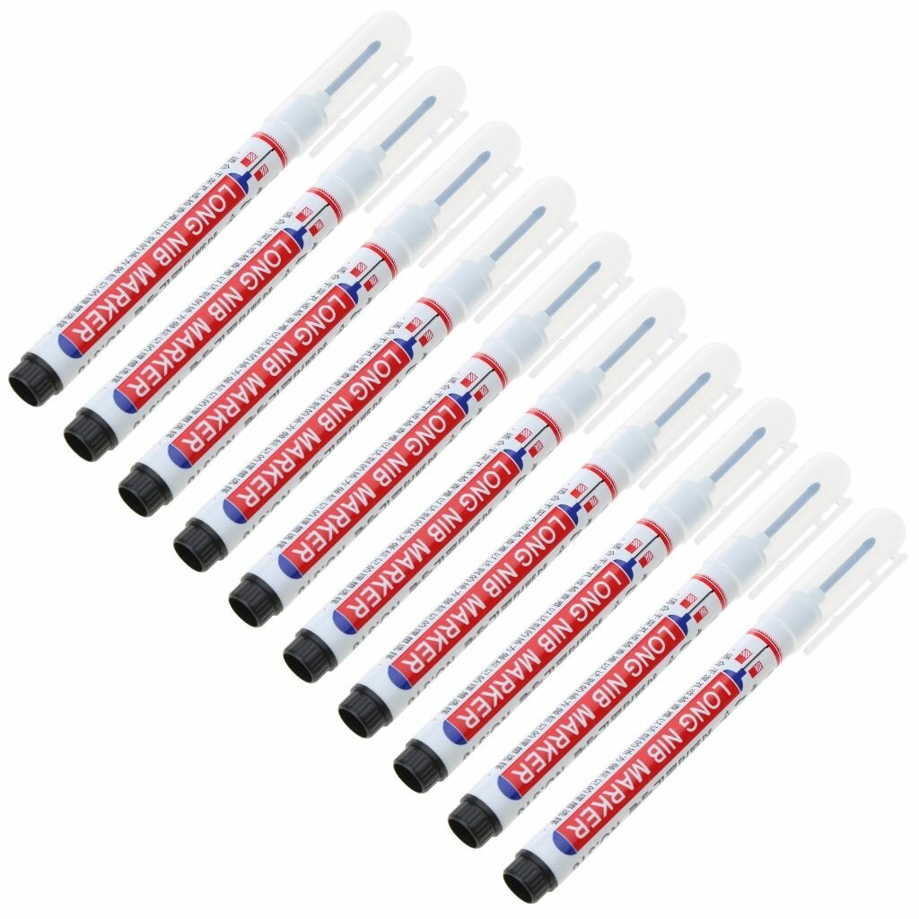 Специальный маркер для керамической плитки для деревообработки-черный