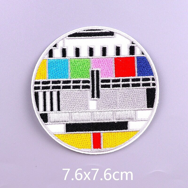 Вышитые нашивки животные горы pulaqi Белый, PE6225CT