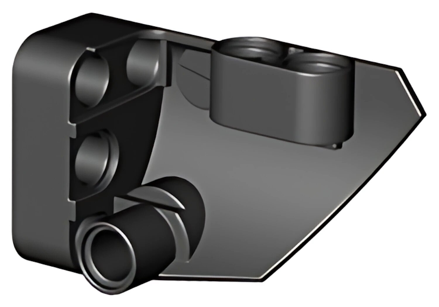 Деталь LEGO Technic, Panel Fairing # 1 Small Smooth Short, Side A Item No: 87080 Black N