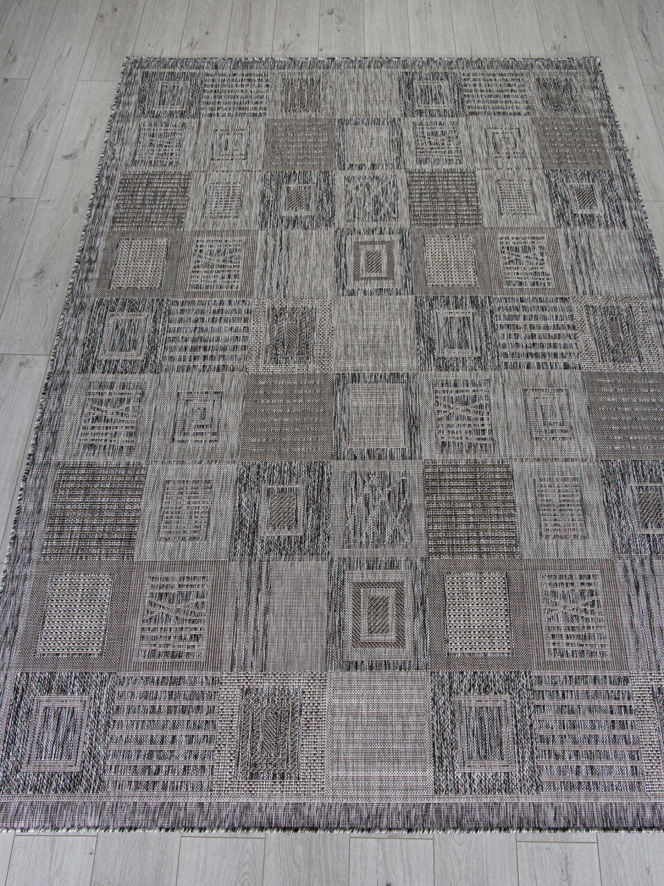 Ковер Современный dark gray 1.4x2м