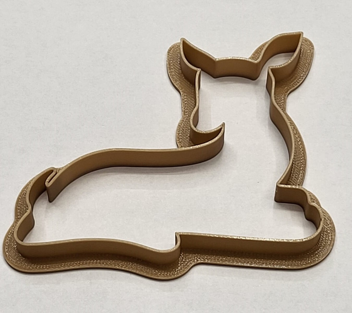 Форма для печенья/пряников "Олененок" (Золотой)