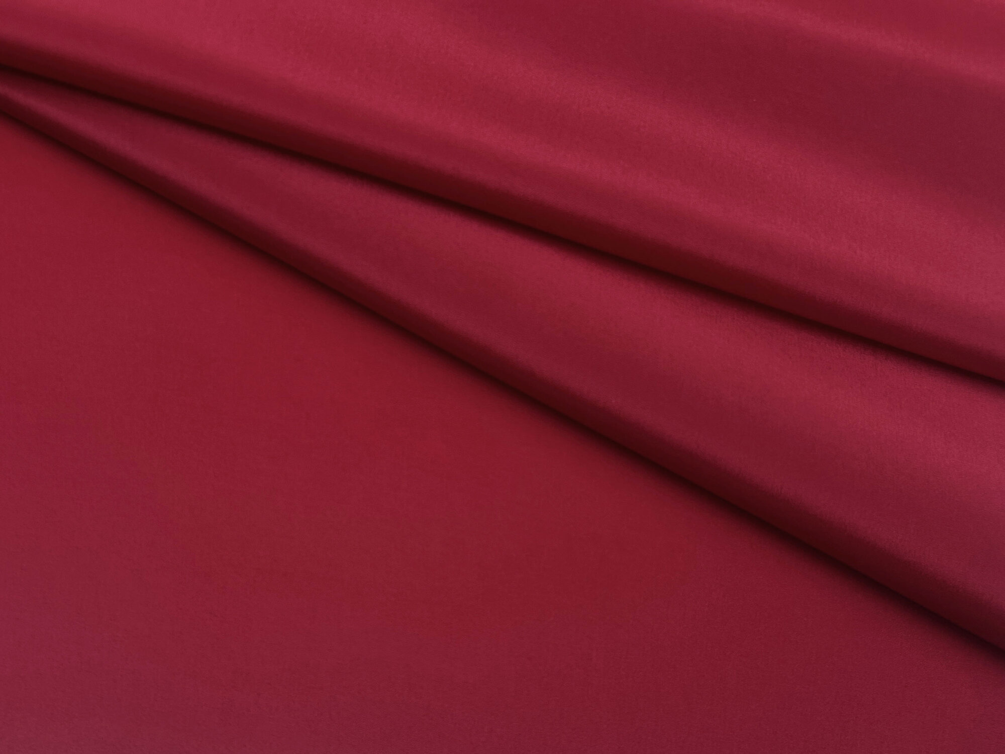 Ткань Подкладочная малинового цвета однотонная 33366