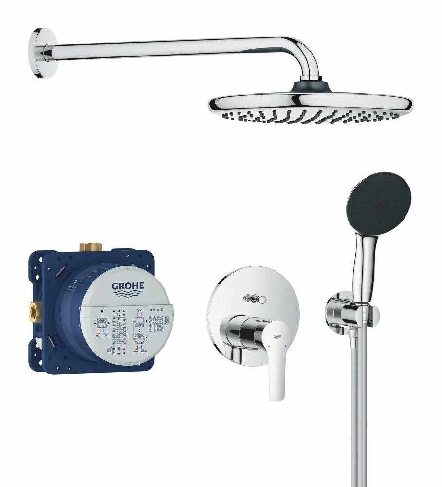 GROHE Start Скрытый душевой комплект, с верхним душем Vitalio Start 250 - cashback