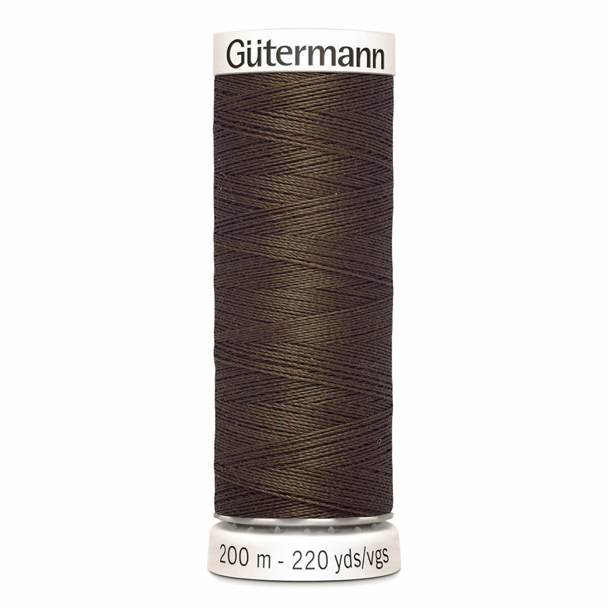 Нитки швейные для всех материалов Gutermann Sew-all, 200 м (817 глубокий коричневый), 5 шт
