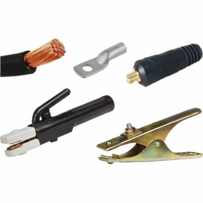 Кабель для сварки комплект Парма КСП-25-3 оптима (КГ1х25 медь , 3+3м в сборе) 02.007.00035