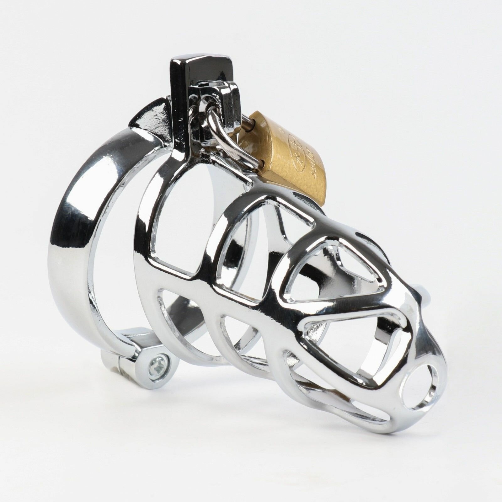 Пояс верности Оки- Чпоки "Клетка Бдсм", для мужчин 18+, металл