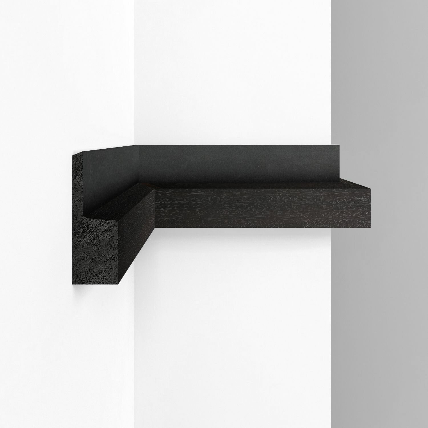 Молдинг D305-433DДМ для стен, на потолок, декоративный плинтус, Decomaster 15 шт, 61х21х2000 мм