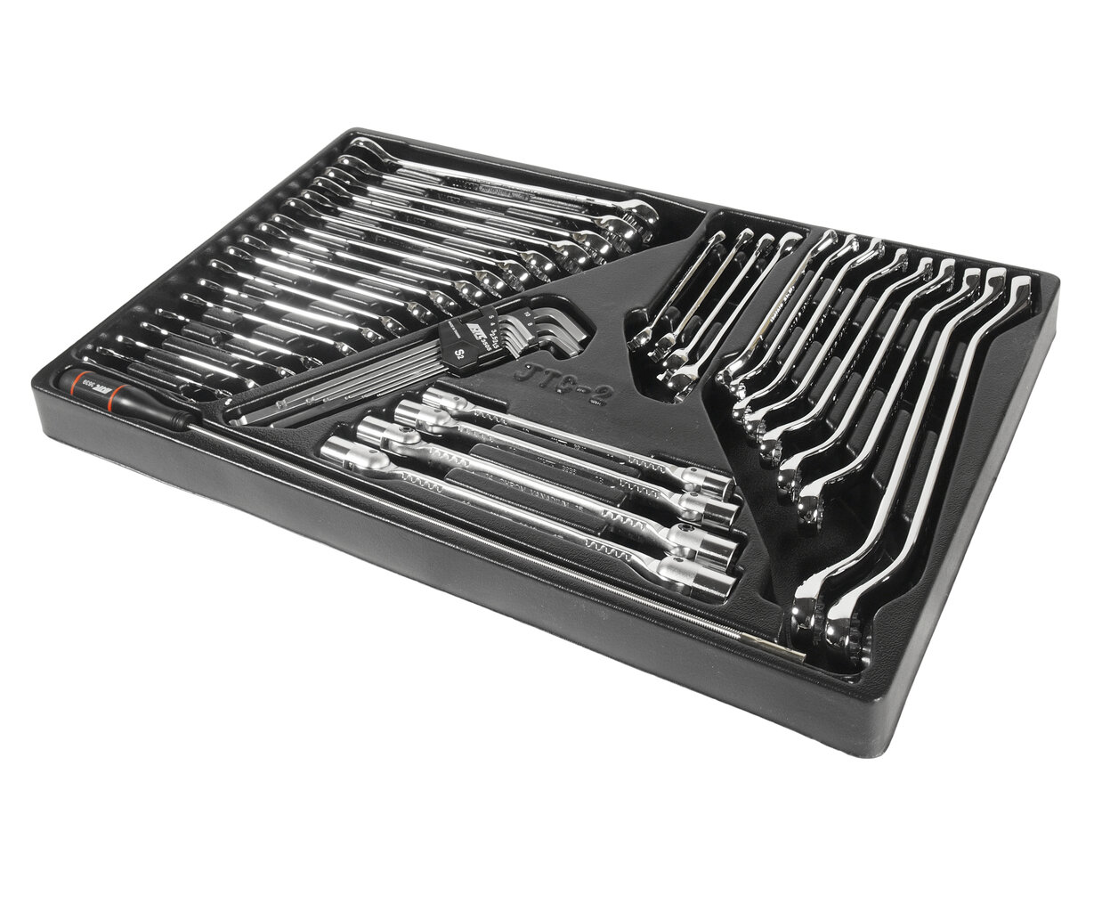 JTC-39312 - Набор инструментов для тележки инструментальной JTC-3931 (2-я секция) 45 предметов JTC