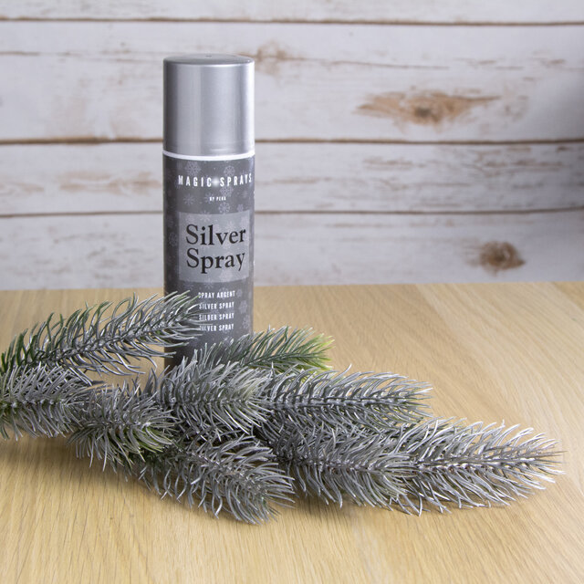 Спрей-краска Magic Deco 150 мл серебряная, Peha, ED-150ZN