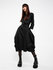 Платье Katami Wear, размер OneSize, черный
