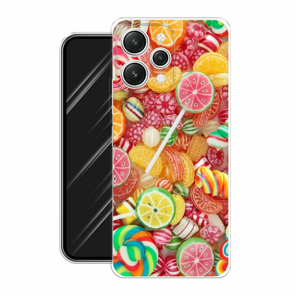 Чехол на Xiaomi Redmi 12 / Сяоми Редми 12 с принтом Вкусняшки — фото 1