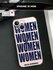 Чехол на Apple iPhone 13 mini / Айфон 13 мини с принтом Woman blue