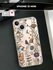 Чехол на Apple iPhone 13 mini / Айфон 13 мини с принтом Сухоцветы и бабочка