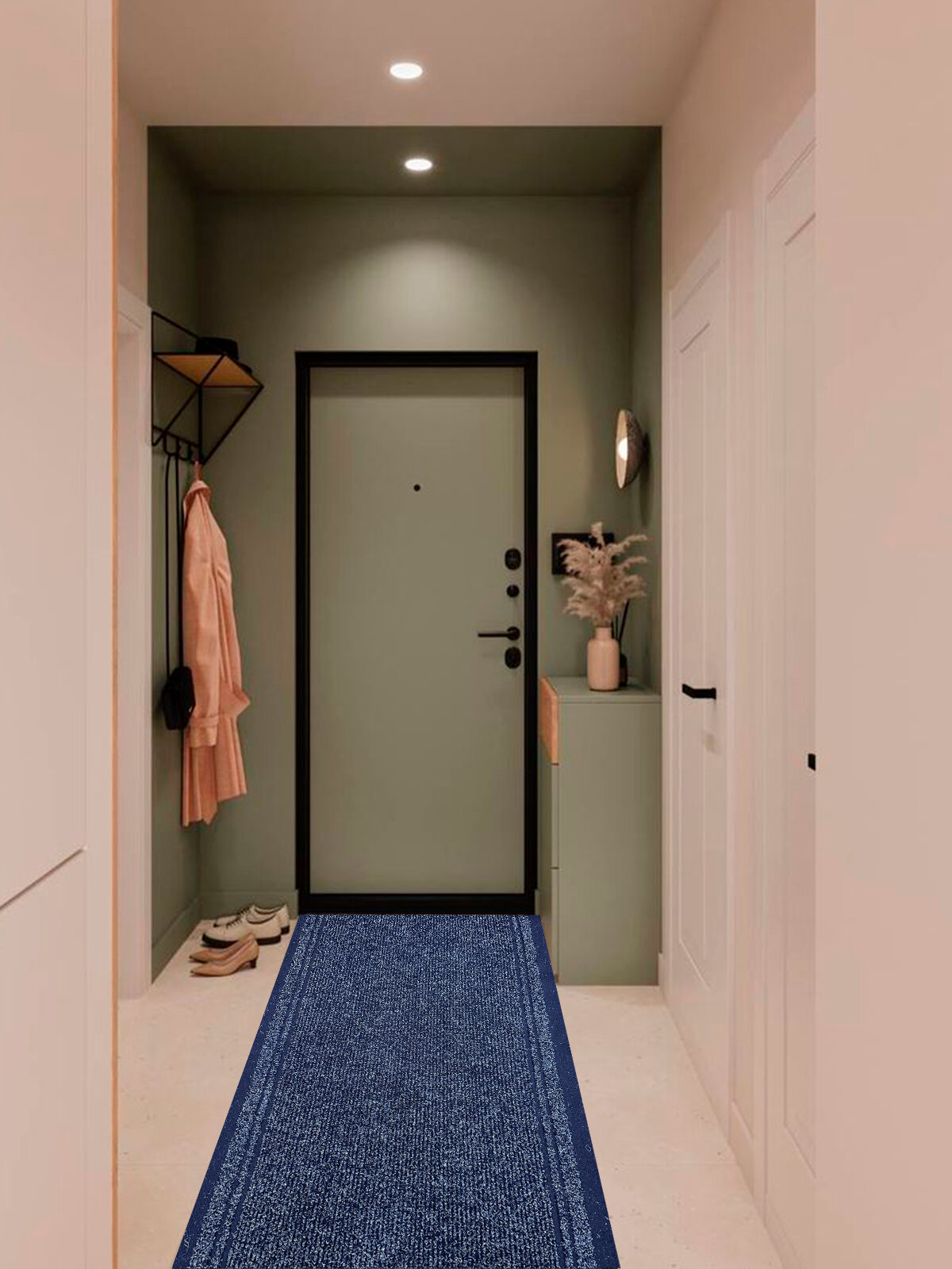 Ковровая дорожка на резине 66х150 грязезащитная