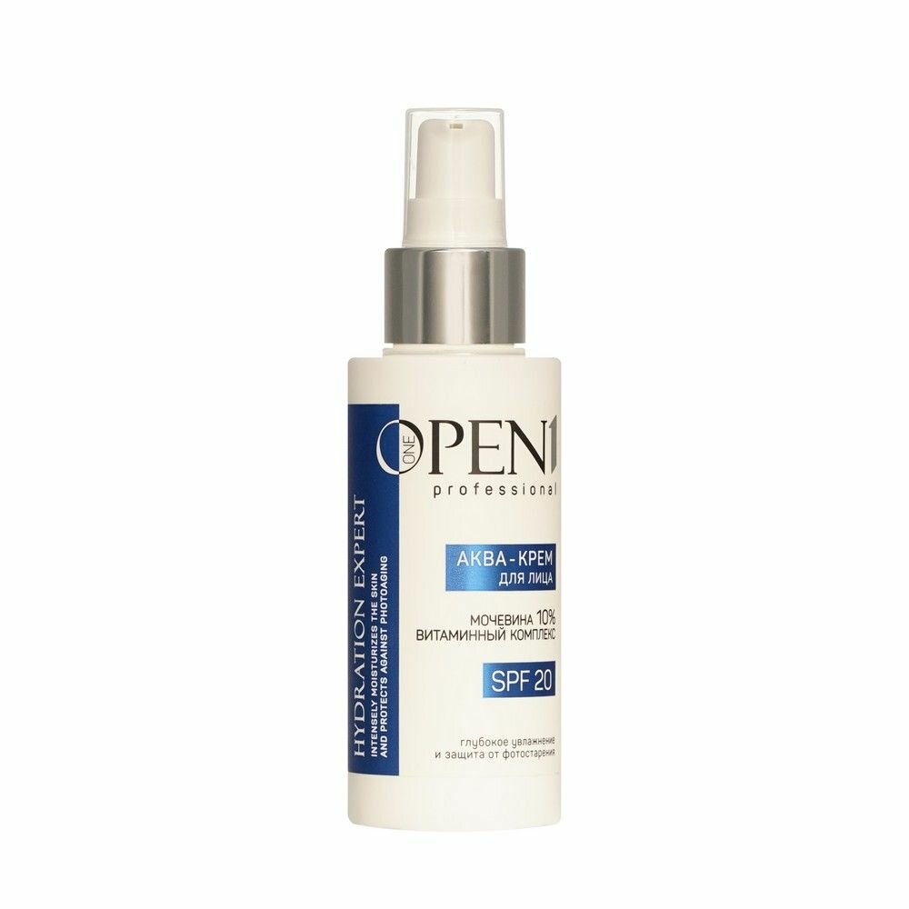Аква - крем для лица с мочевиной 10% Open One 1 Hydration Expert SPF 20 100мл