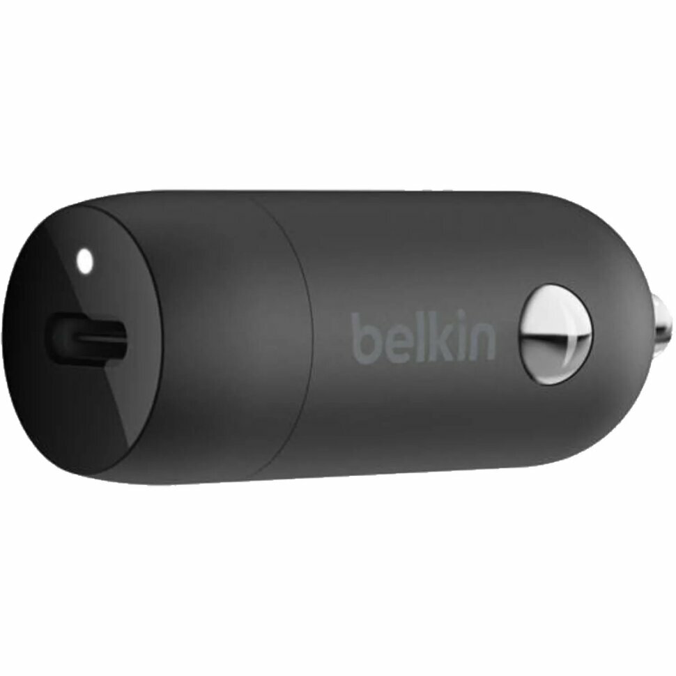 Зарядное устройство Belkin (CCA004btBK) авто BoostCharge USB-C PD 30W черн, 2436315