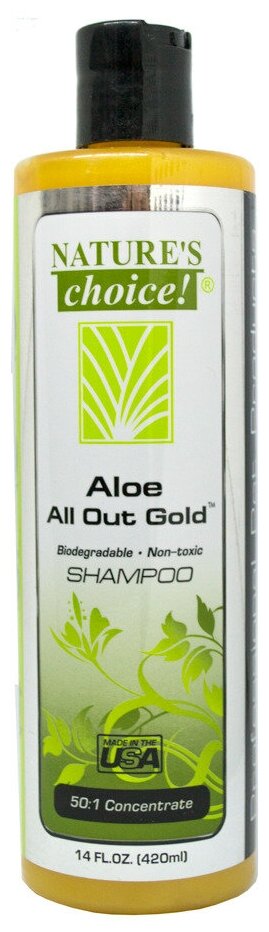 Nature's Choice All Out Gold Универсальный шампунь с протеинами