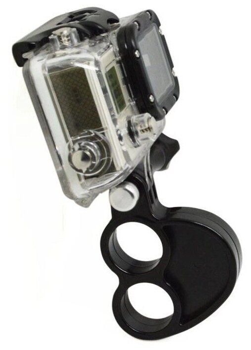 Компактная ручка держатель на 2 пальца для экшн-камер GoPro, DJI Osmo Action