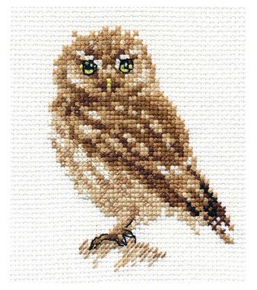 "Алиса" набор для вышивания 0-166 "Сова" 8 х 9 см