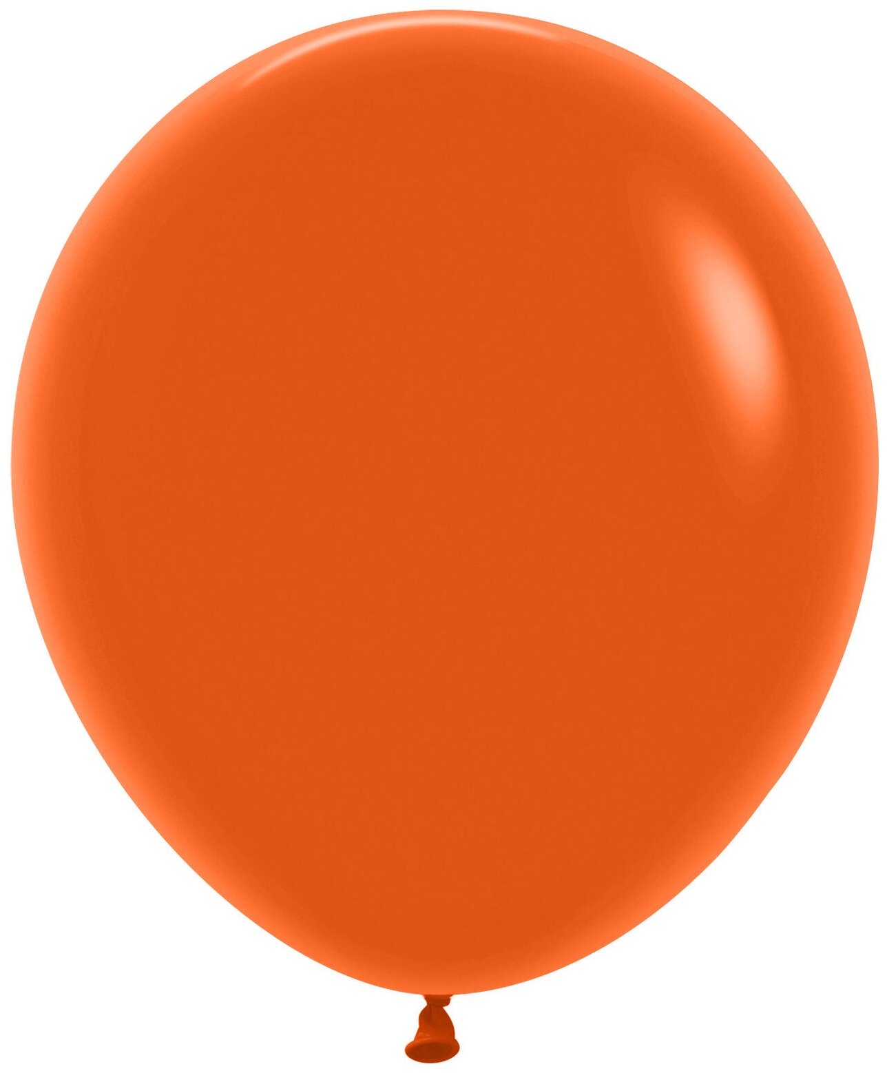 Шар (18'/46 см) Оранжевый (061), пастель, 25 шт.