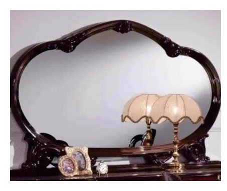 Зеркало Роза, цвет могано глянец, фабрики Диа Мебель, Россия.