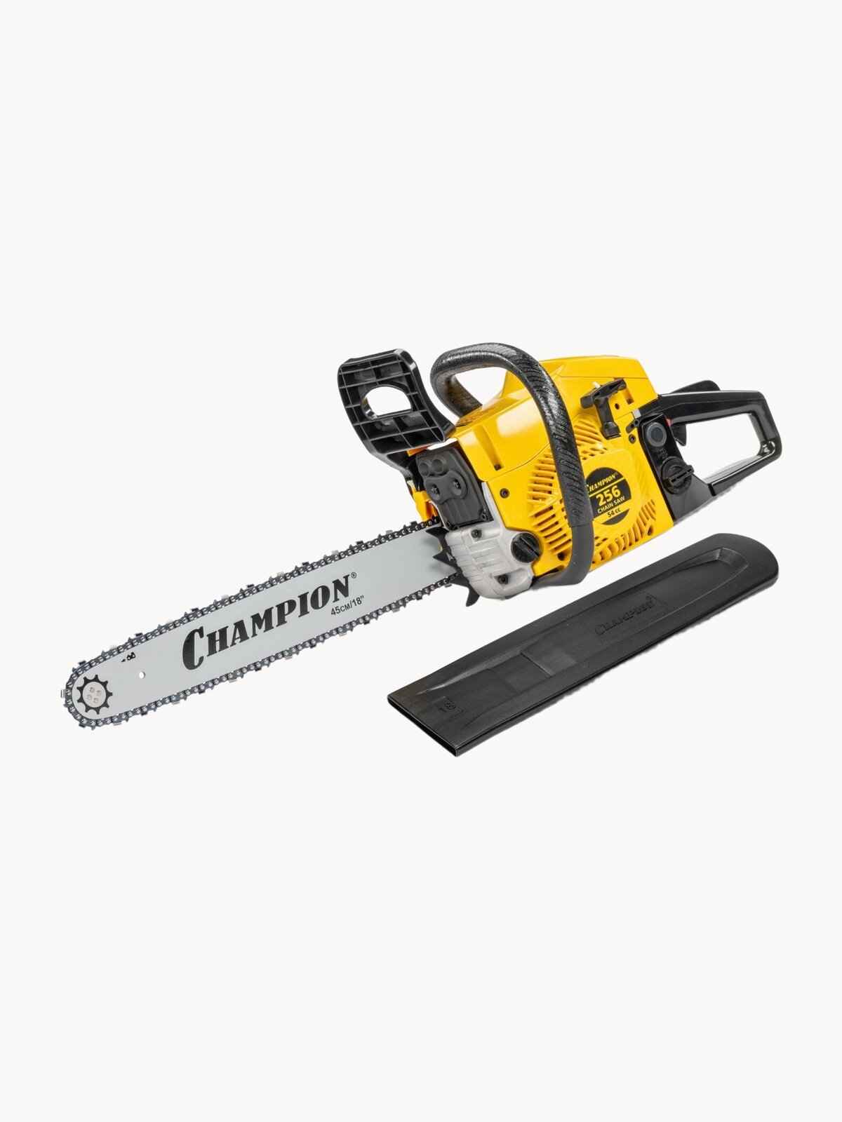 Бензопила CHAMPION 256-18"-0,325-1,5-72 (2,5кВт 54см3 легкий старт 5,6кг)