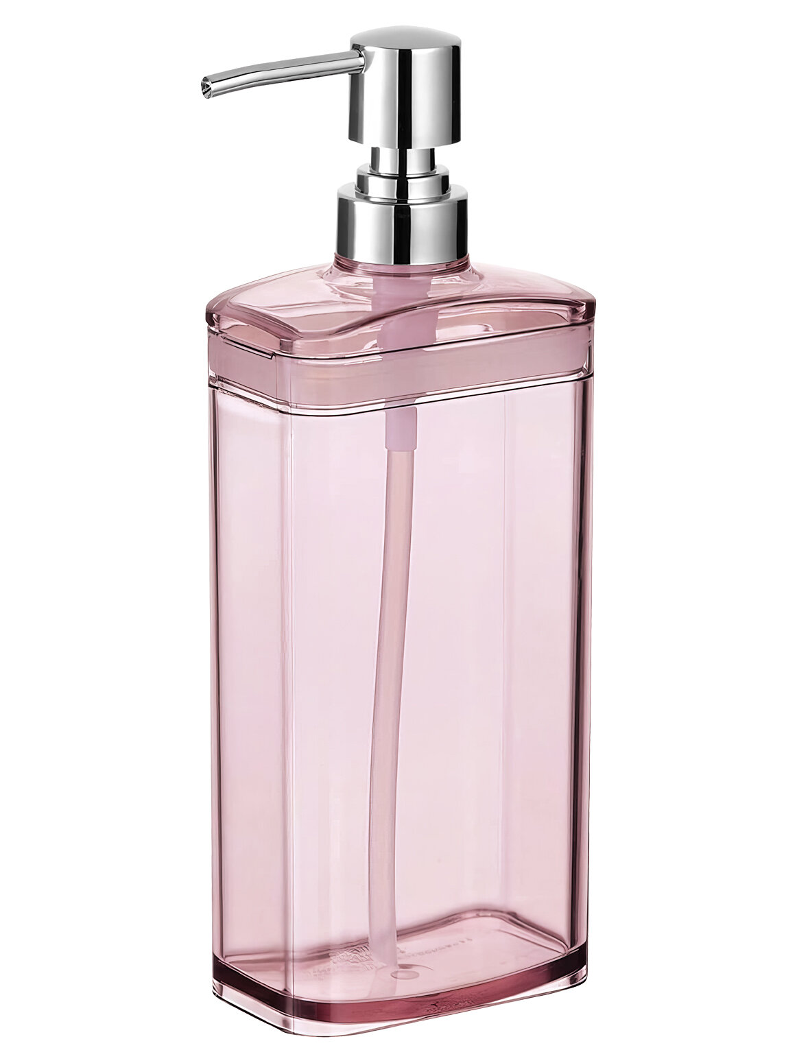 Дозатор для шампуня и бальзама / Диспенсер для ванной комнаты 10,5х5,5х24,8 см, R-101158