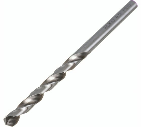 Сверло по металлу, HSS-G DIN338 4,5*47/80 мм