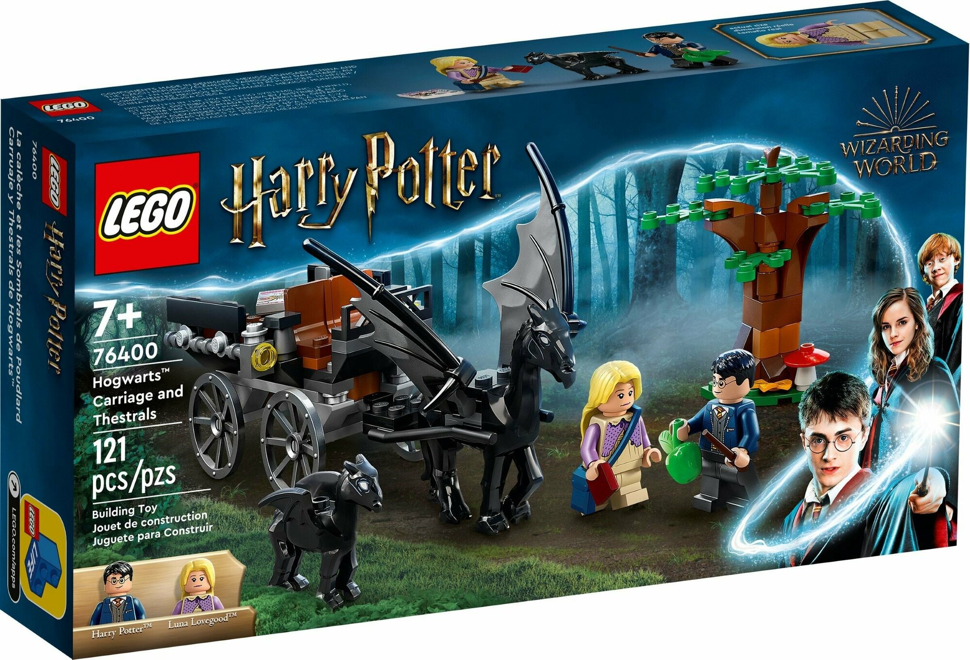 Конструктор LEGO 76400 - Лего Карета Хогвартс и Фестралы