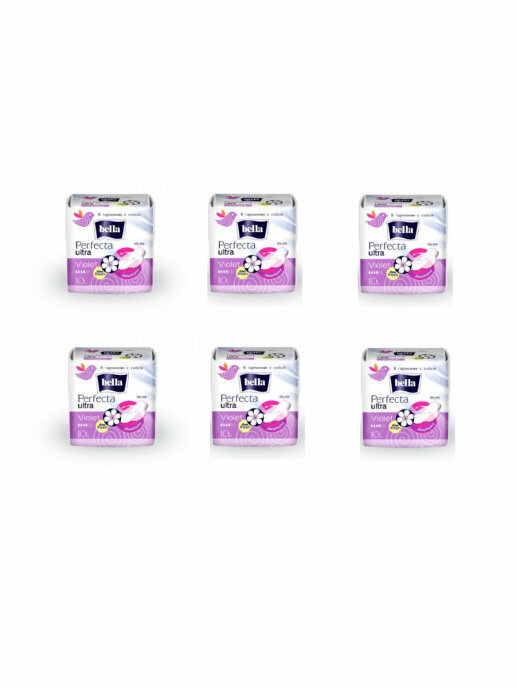 Белла Прокладки супертонкие PERFECTA ULTRA VIOLET DEO, 10шт, 6 упаковок