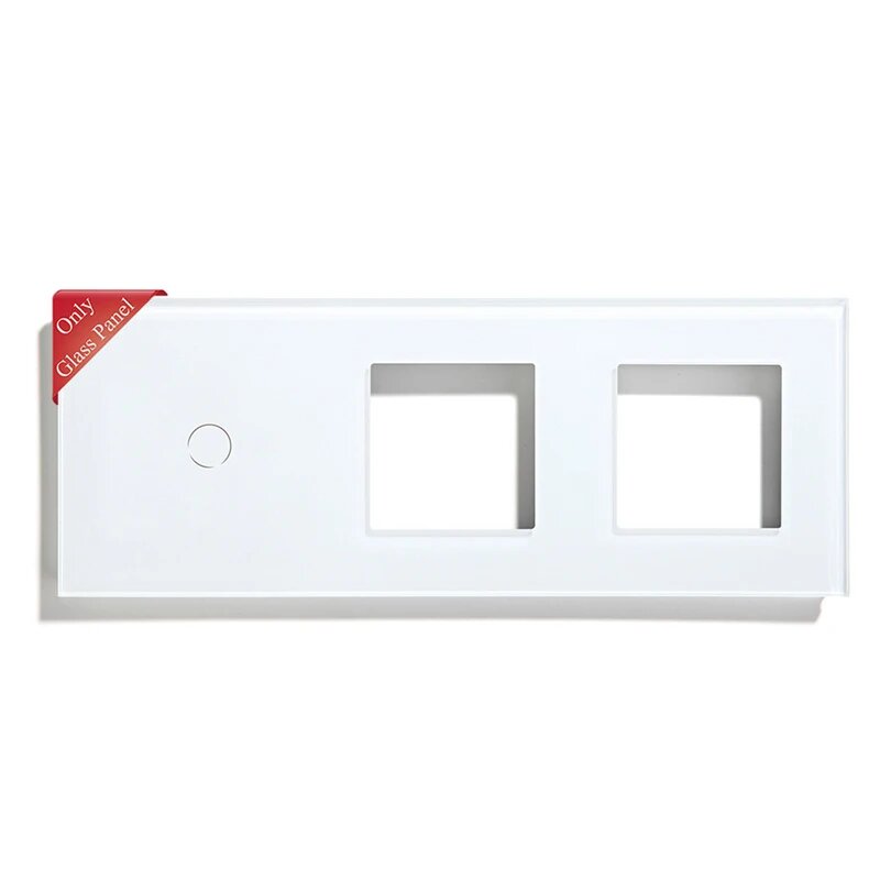 Розетка Bingoelec EU, цвет 1with2Panel, 2 модуля