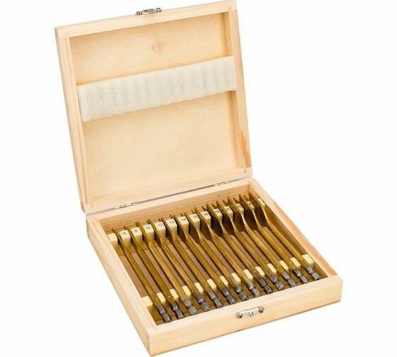 Набор перовых сверл по дереву 6-25 мм, 13 шт Gigant Gpd-13