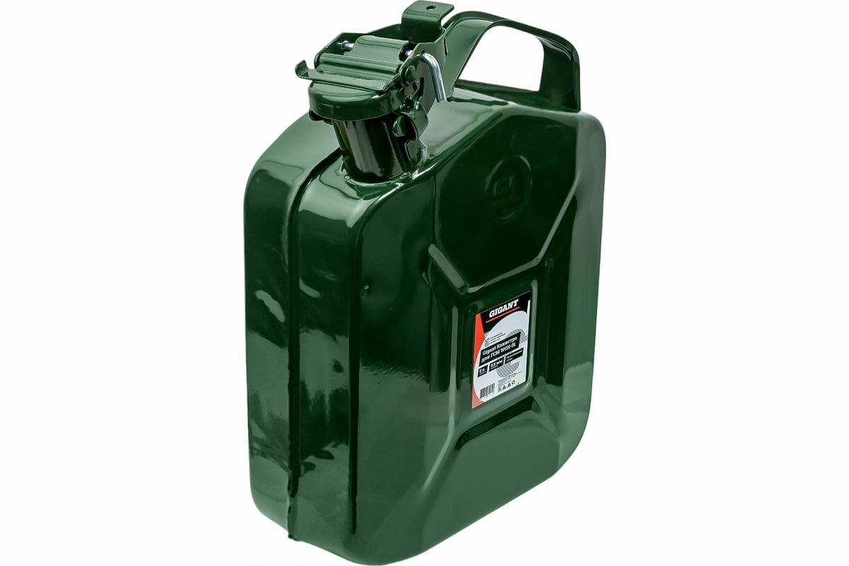 Gigant Канистра оцинкованная для ГСМ 5 л WOX-01, металлическая емкость для топлива