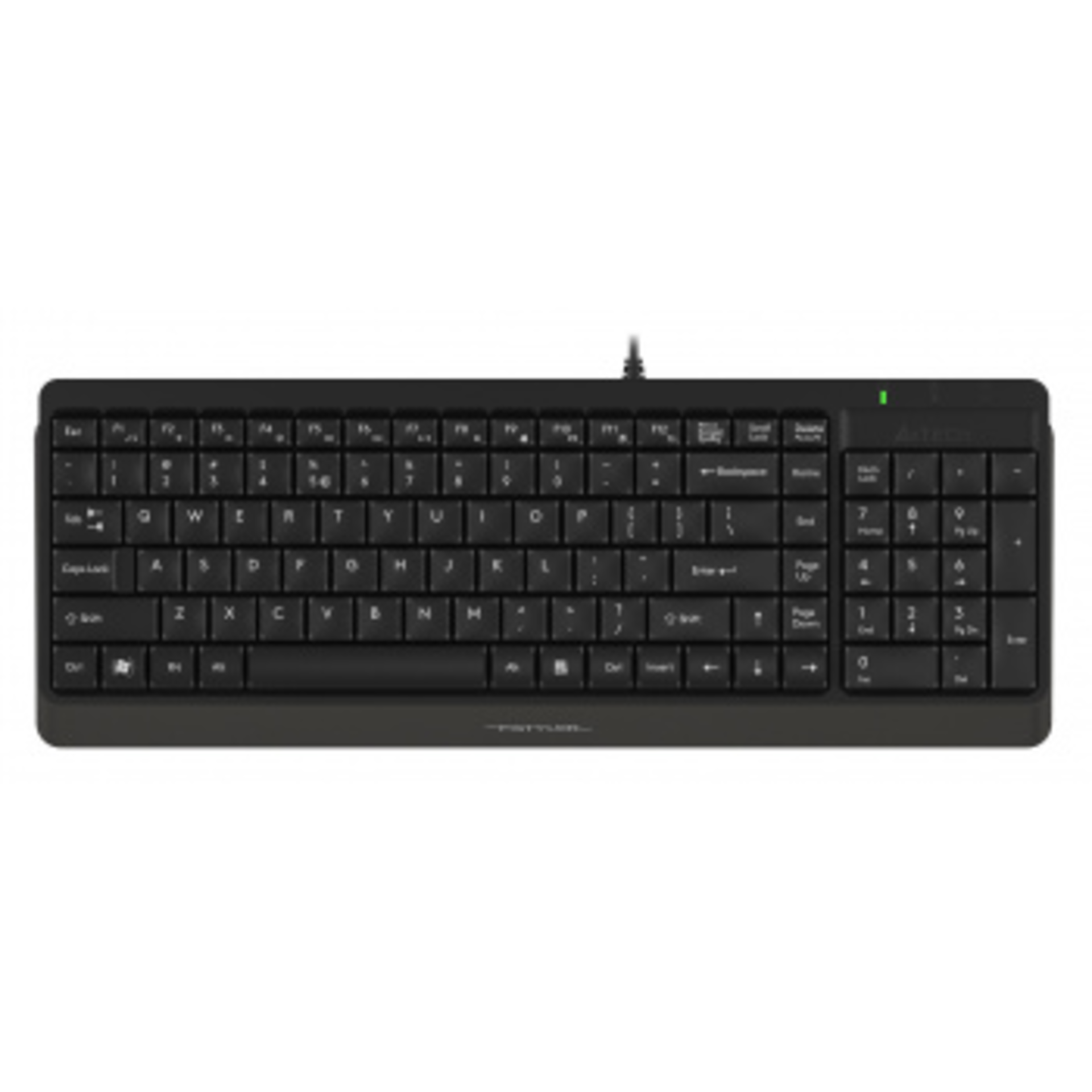 Клавиатура A4Tech Fstyler FK15, русские и английские буквы, черный (fk15 black)